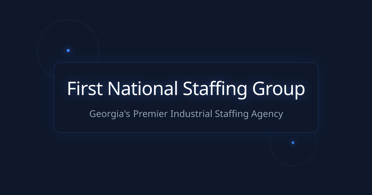 Atlanta Staffing Agency | 24-72hr Workforce Deployment